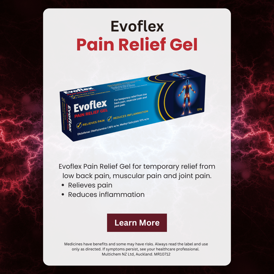Evoflex Pain Relief Gel | Care Pharmacy Hastings