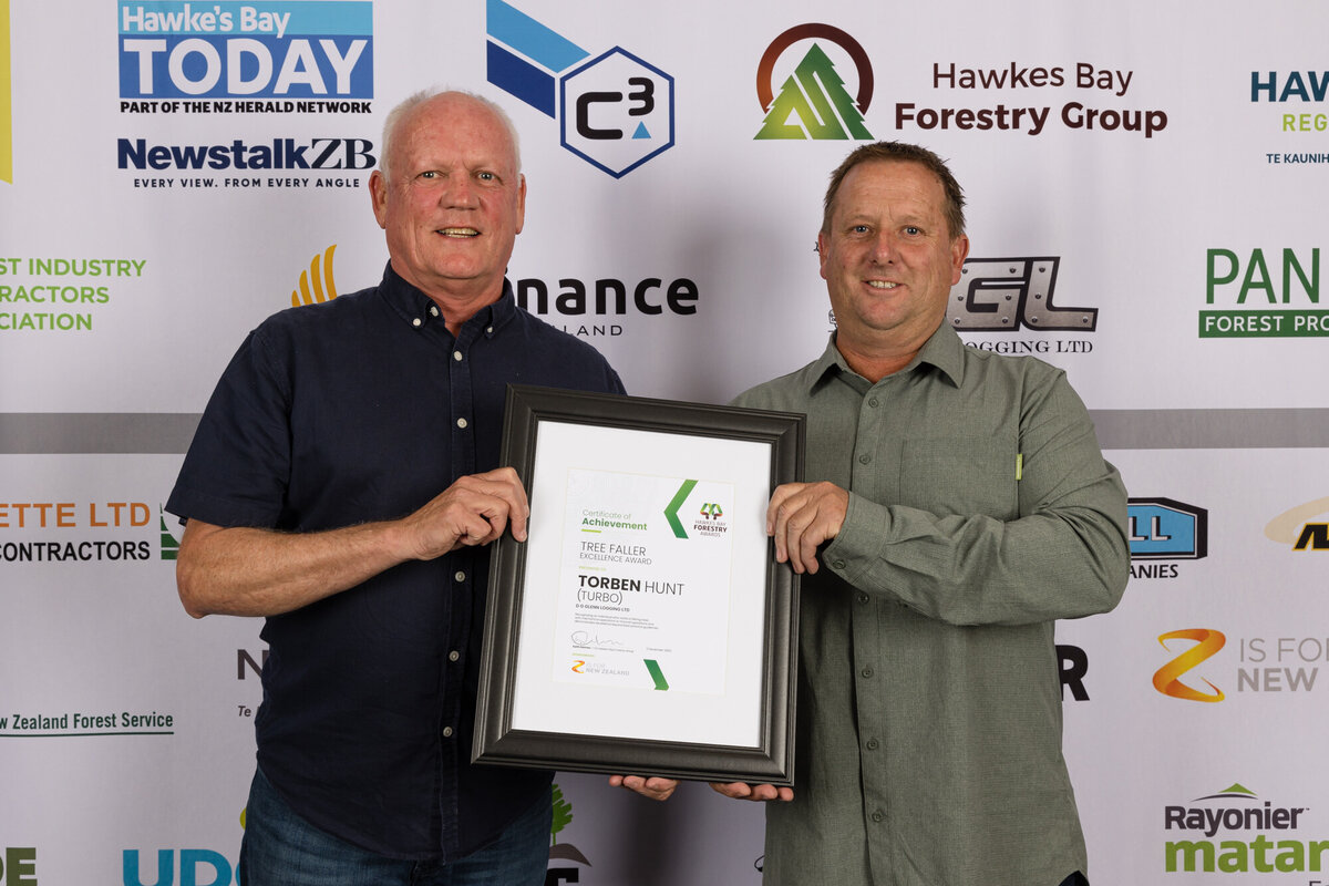 Tree Faller Excellence - Torben (Turbo) Hunt | Forest Industry ...