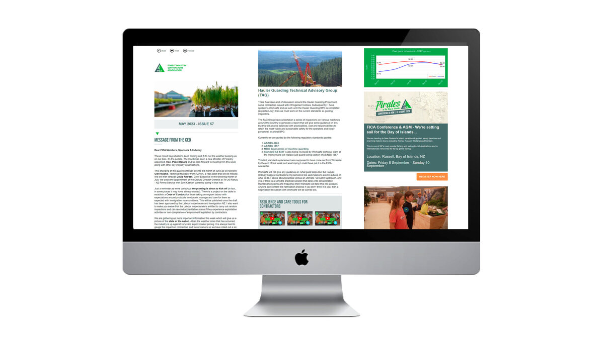 FICA Enewsletter - May 2023 | Forest Industry Contractors Association ...