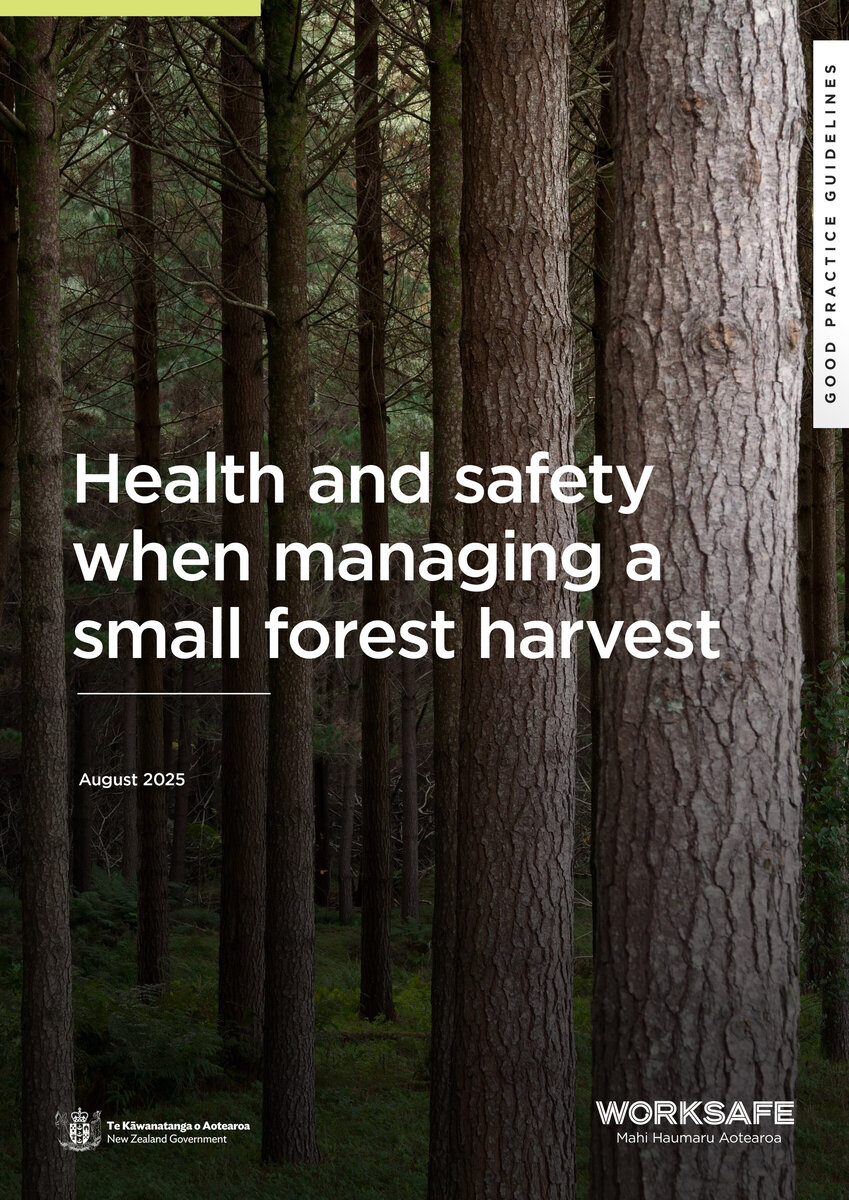 Health and safety when managing a small forest harvest | Forest ...