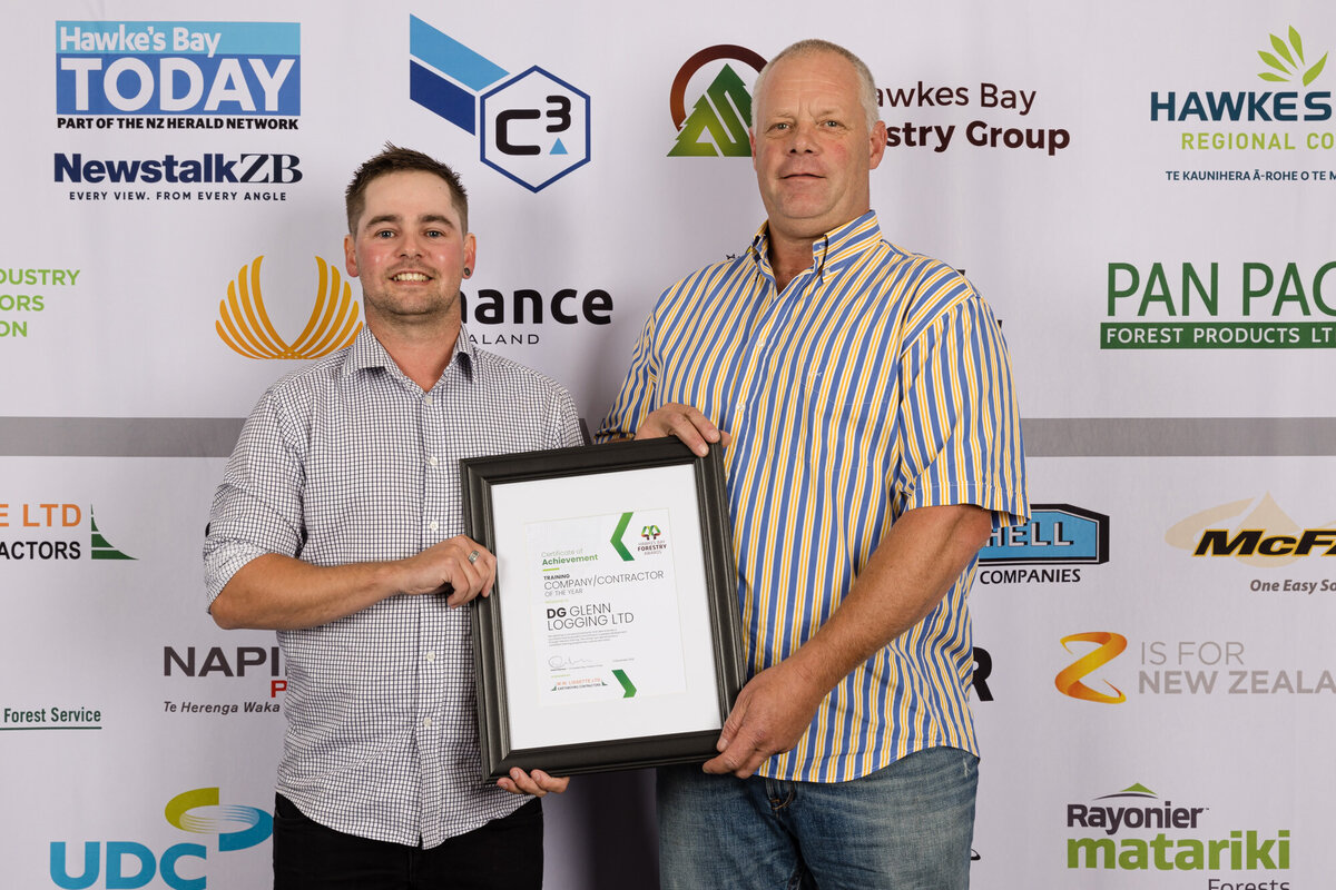 Training Company / Contractor of the Year - D G Glenn Logging Ltd ...