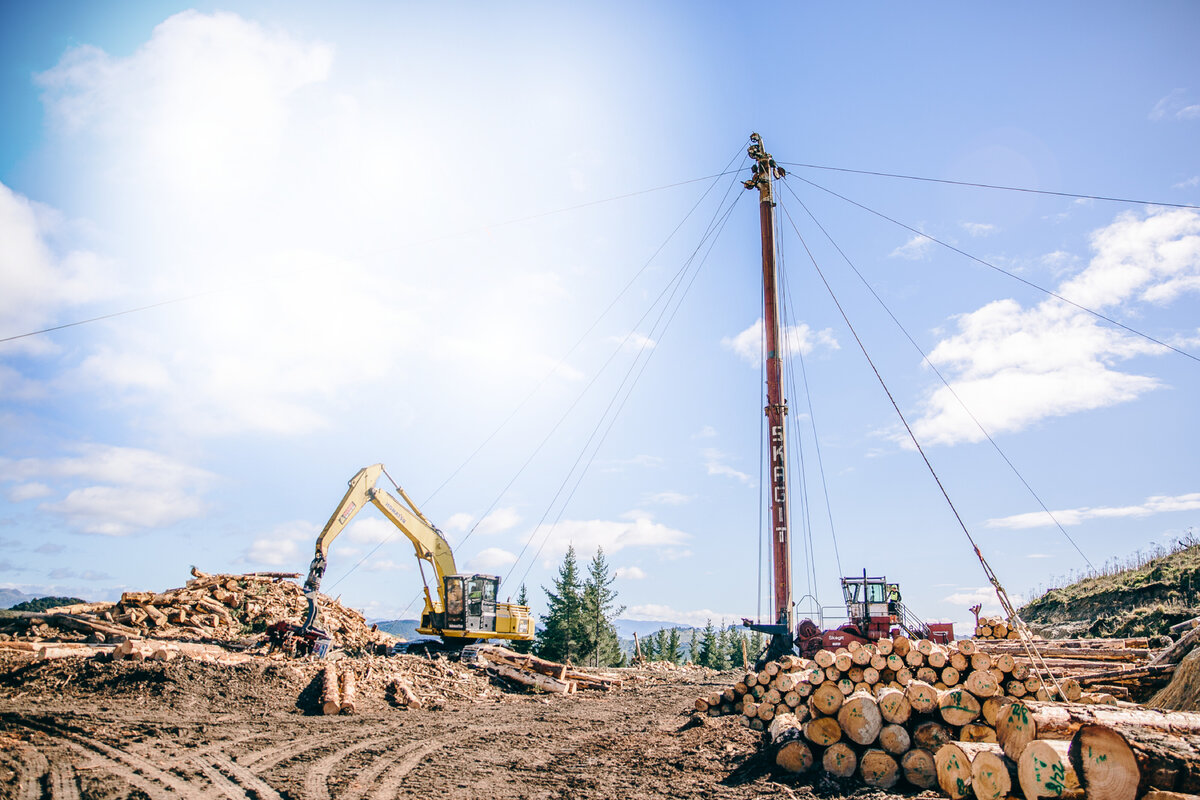 Yarder Tower | Forest Industry Contractors Association (FICA)