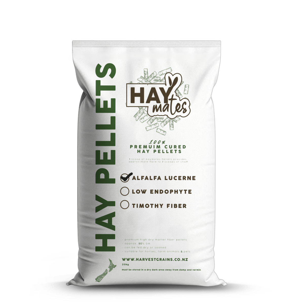 Lucerne Pellets | Harvest Grains Ltd