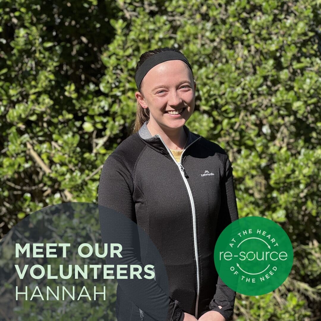 Meet our volunteers - Hannah | Re-Source