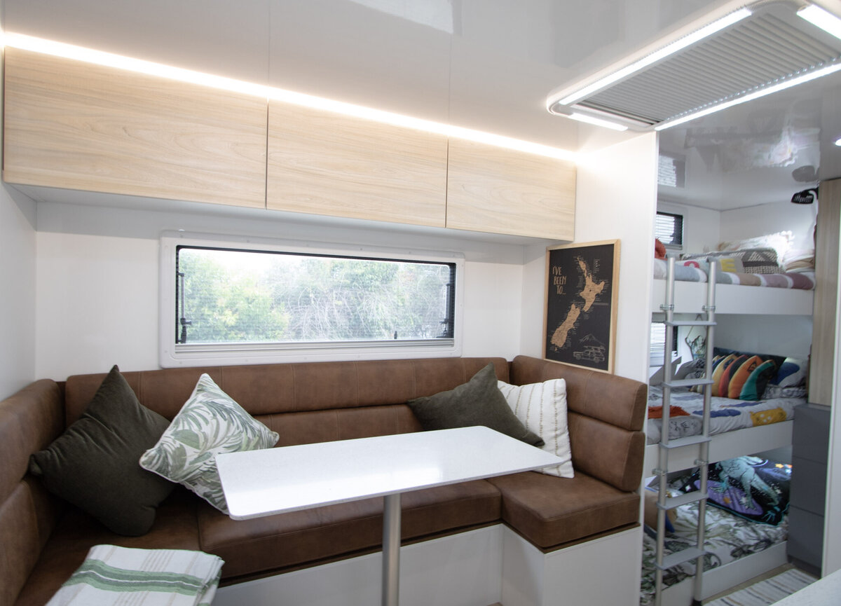 Alpha Caravan Thames | Alpha Caravans Triple Bunk Adventure