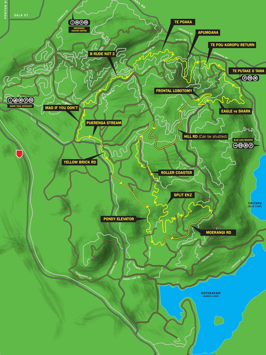 A Grade 3 Ride from Putake-O-Tawa | Ride Rotorua Limited