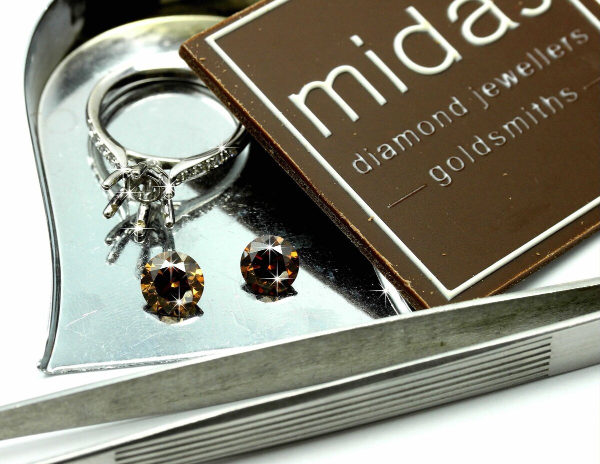 Chocolate diamonds - See in-store | Midas Diamond Jewellers