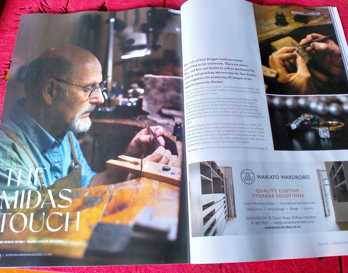 THE MIDAS TOUCH ~ Check us out in the latest Nourish Magazine! | Midas ...