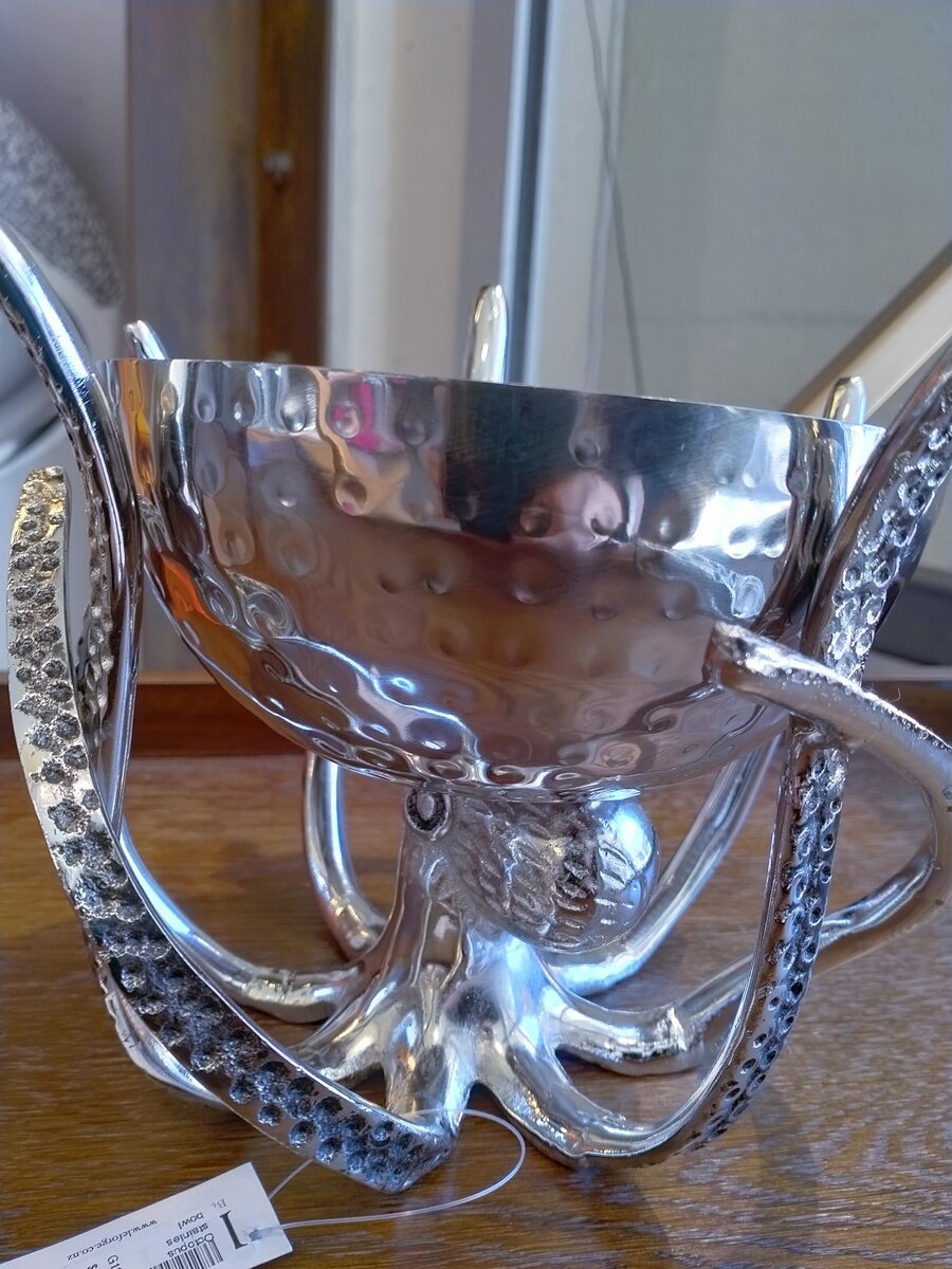 Unique Stainless Steel Octopus Bowl | Midas Diamond Jewellers