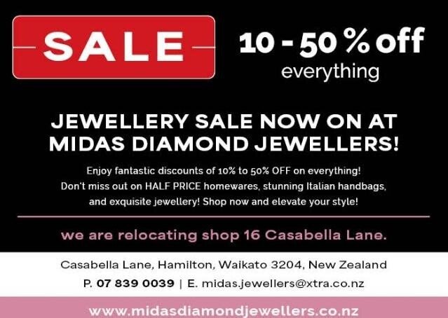 SALE SALE SALE | Midas Diamond Jewellers
