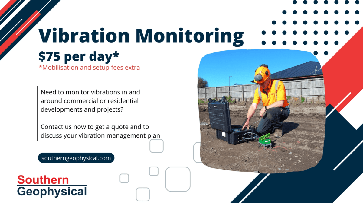 Vibration monitoring costs reduced! | Southern Geophysical