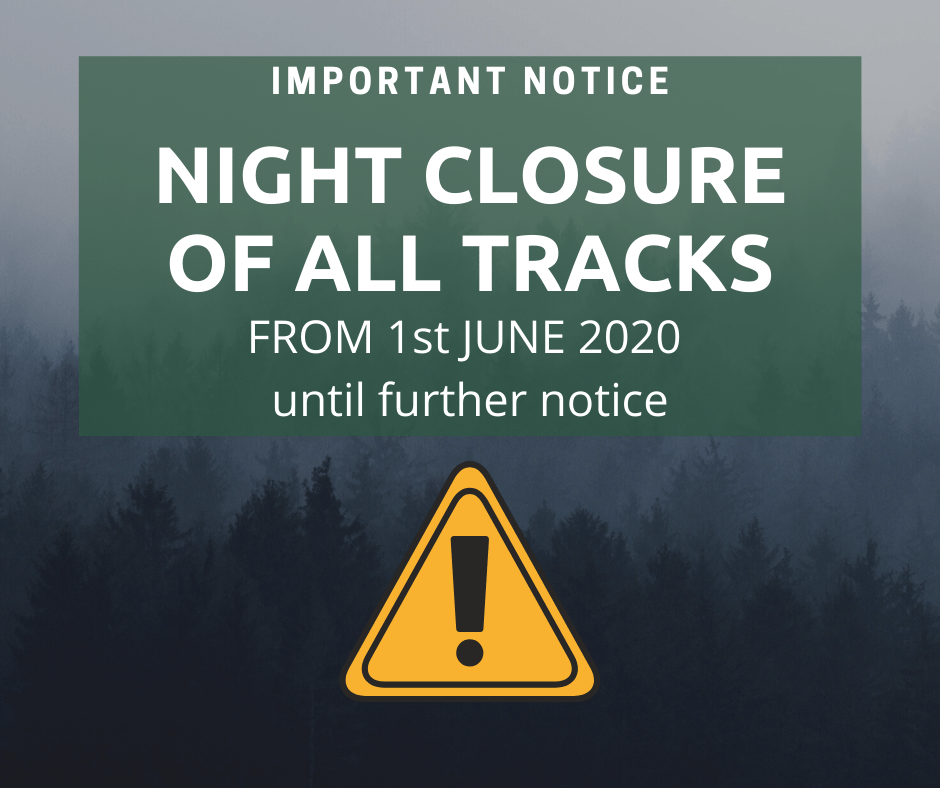 Point Bush Ecosanctuary | | IMPORTANT NOTICE: NIGHT CLOSURE OF TRACKS