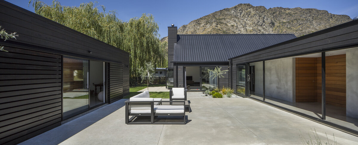 Modern Sleepout Design For Existing Contemporary Home