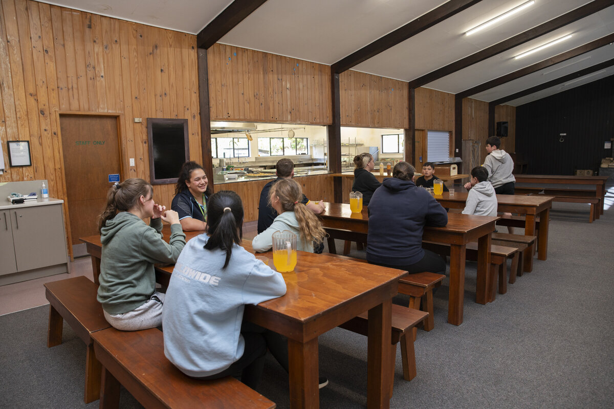 Facilities at camp | Tui Ridge Park, Rotorua School camps