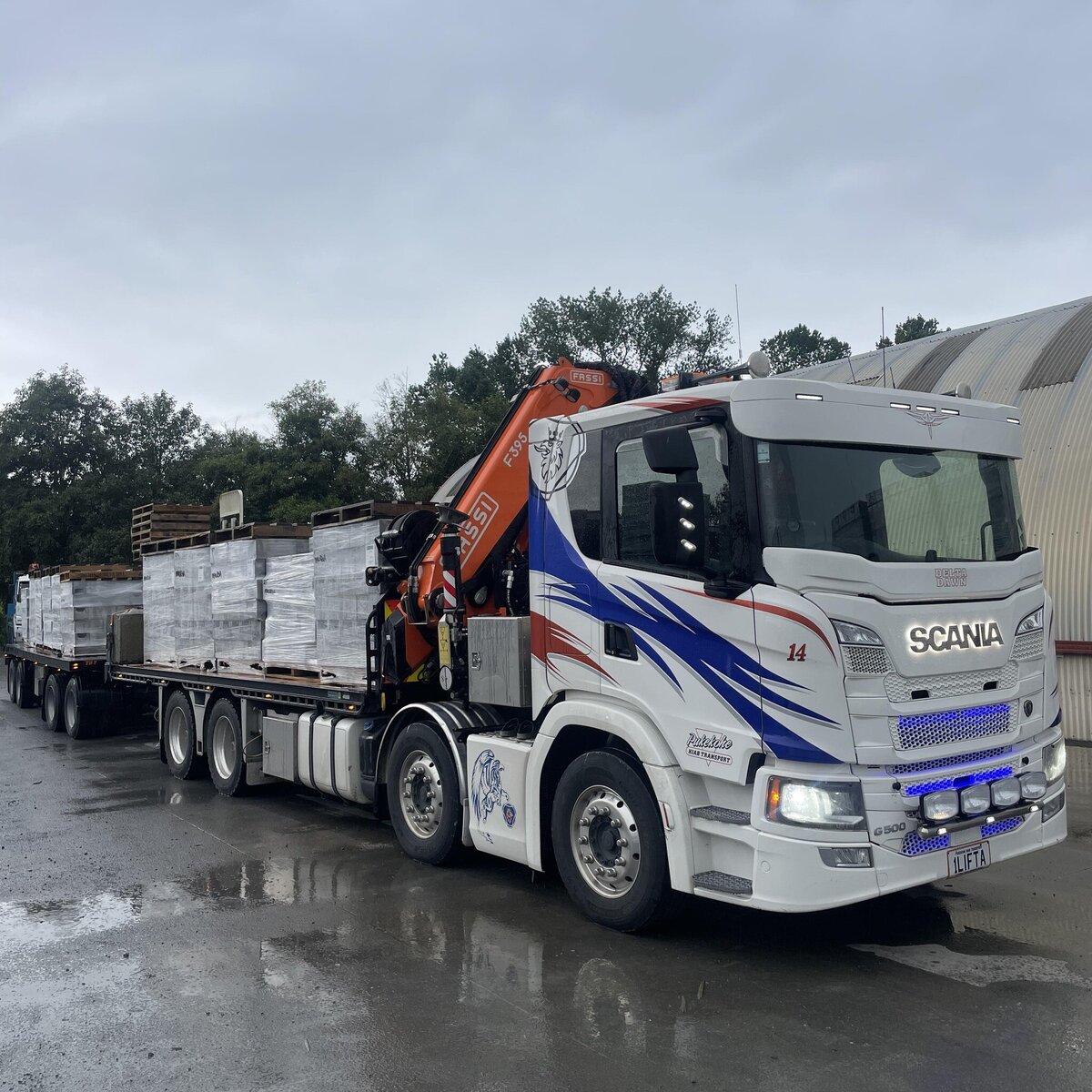 Hiab, Freight & Chilled Transport - No Load Too Big or Small | Pukekohe ...