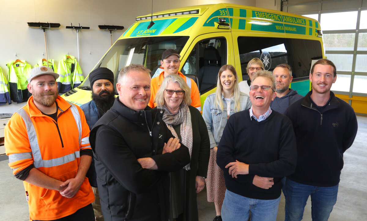 Te Puke's state of the art ambulance
