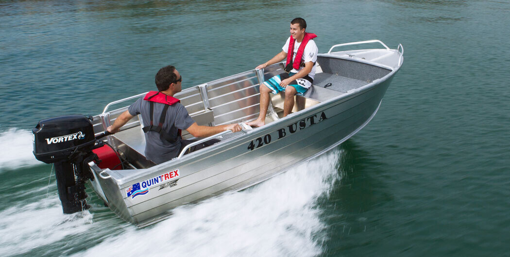 Quintrex 420 Busta | Family Boats