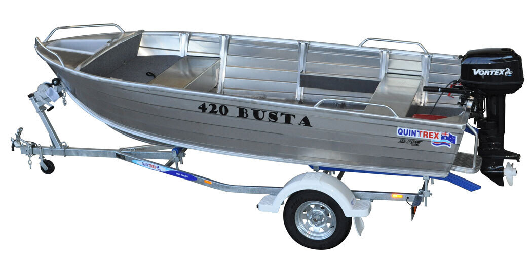 Quintrex 420 Busta | Family Boats