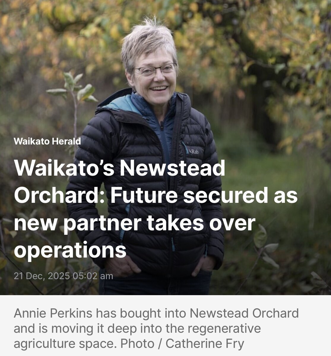 Waikato Herald article | Newstead Orchard