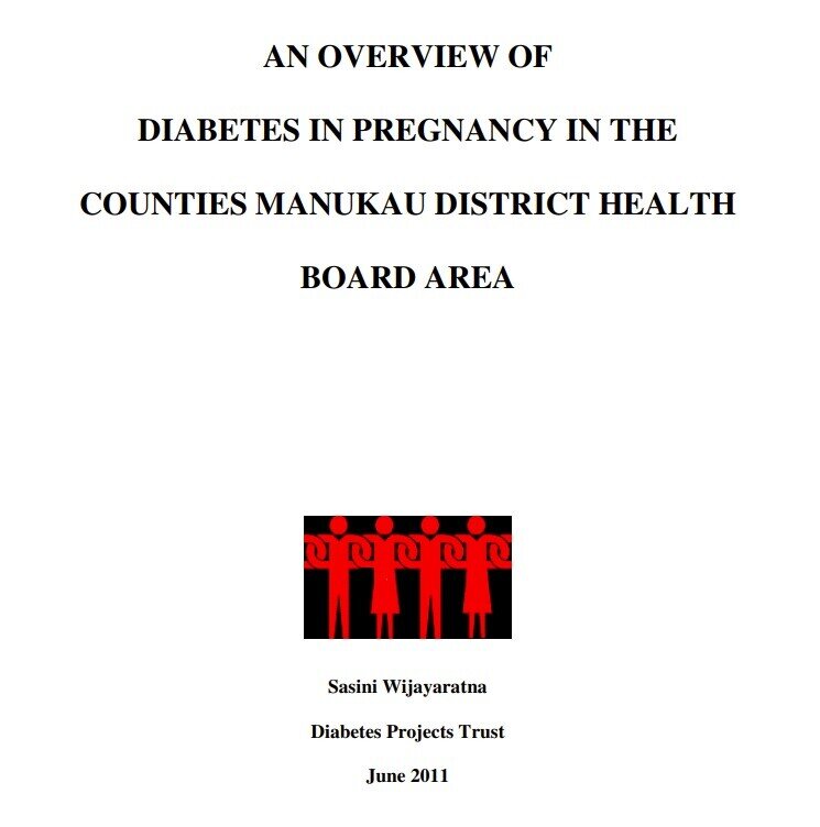 Report into GDM in CMDHB - DPT Research Fellow Sasini Wijayaratna