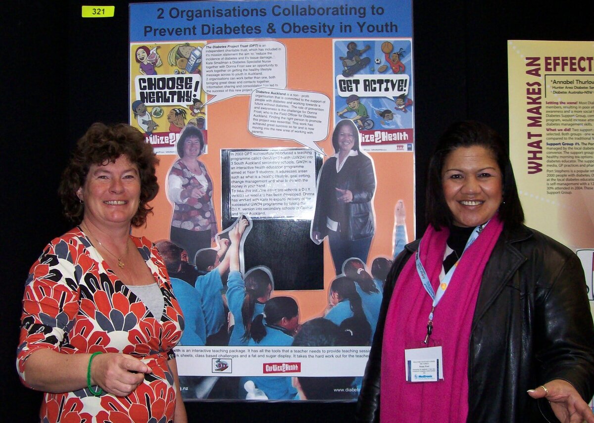 Poster - Two organisations collaborating to prevent diabetes and ...