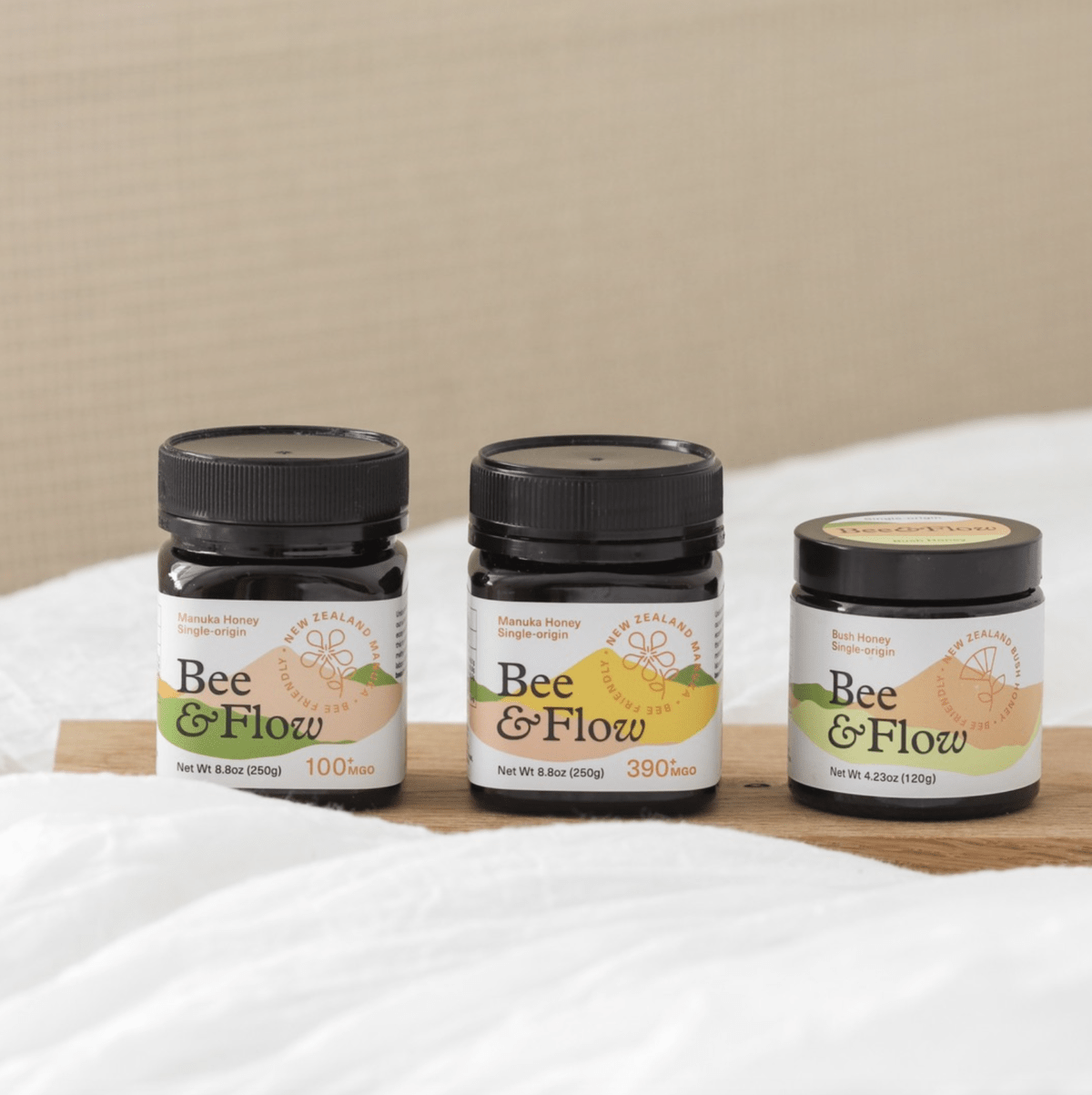 Bee & Flow Manuka Honey | Taranaki Farmers' Market