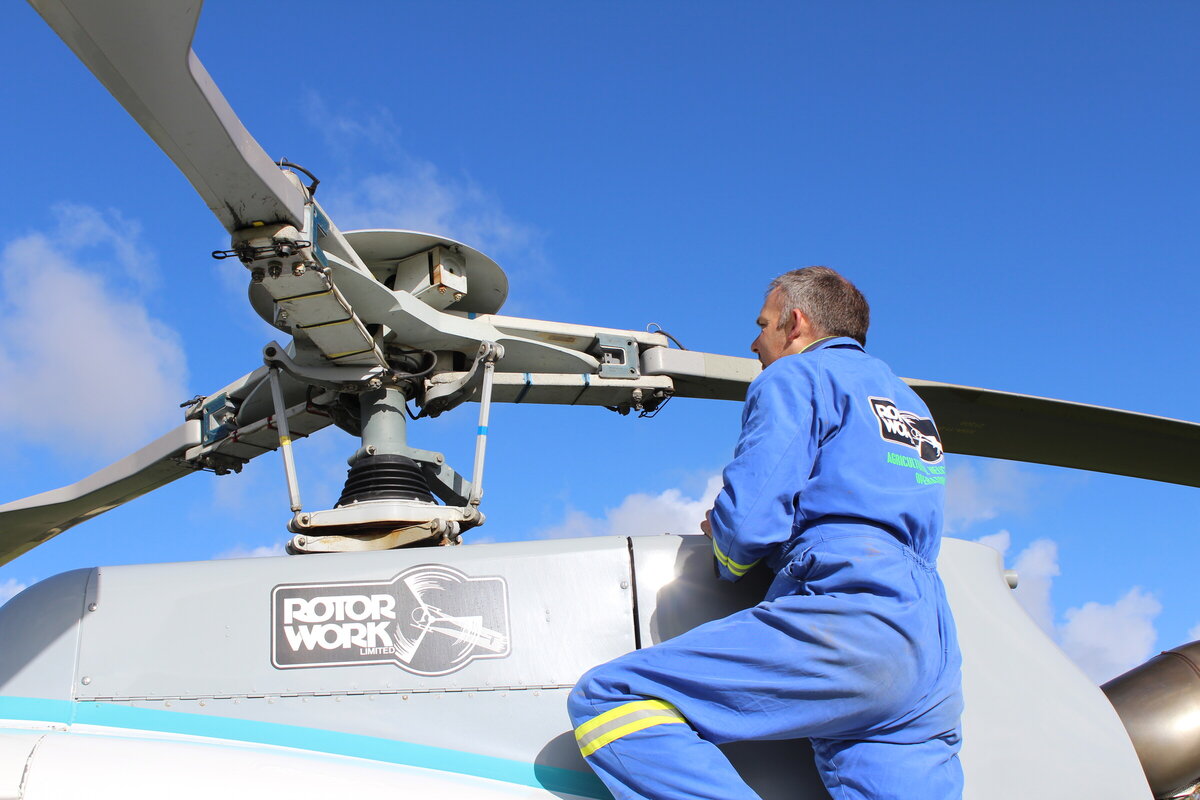 Experienced Licensed Helicopter Maintenance | Rotor Work