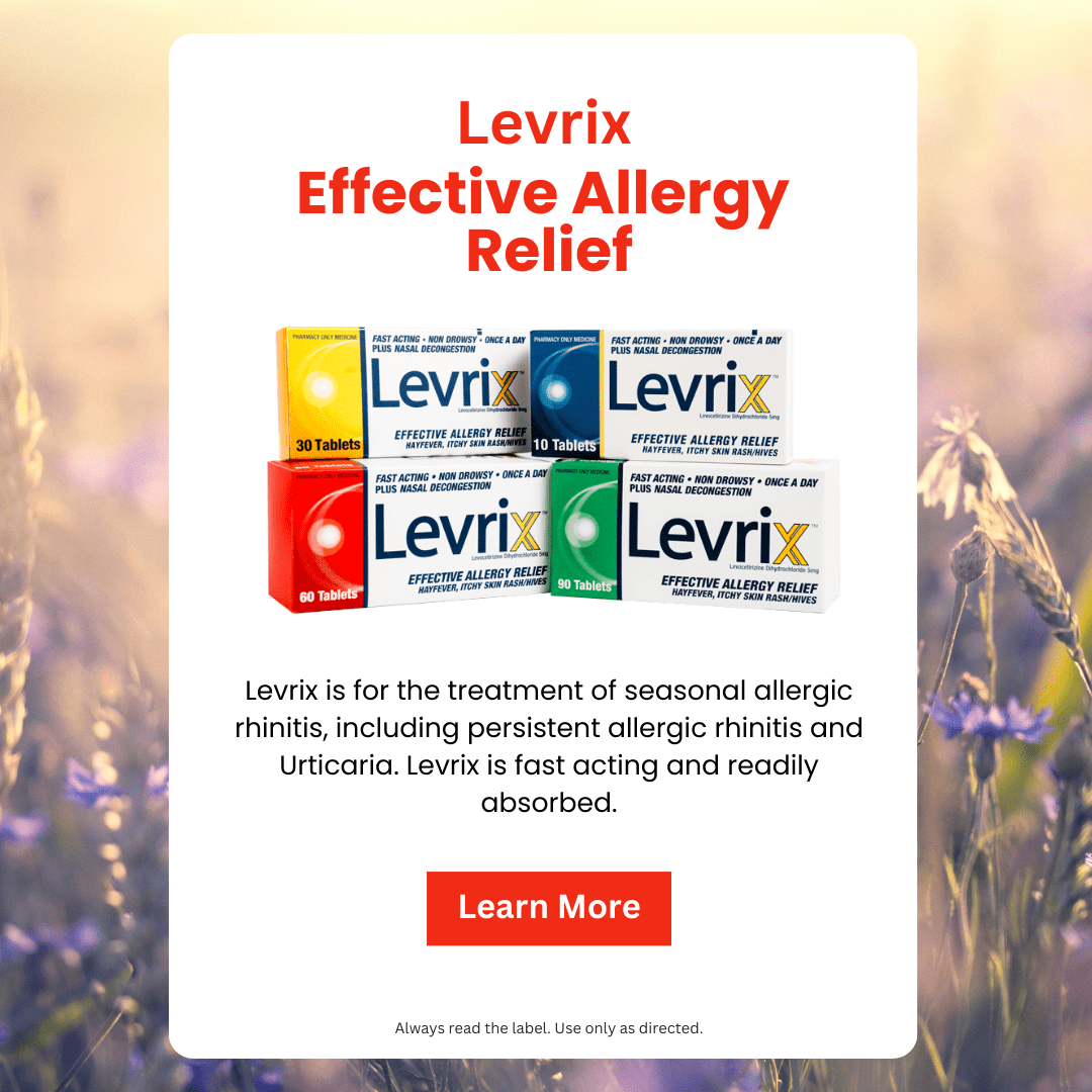 Levrix: Your Solution to Allergy Relief | Darfield Pharmacy
