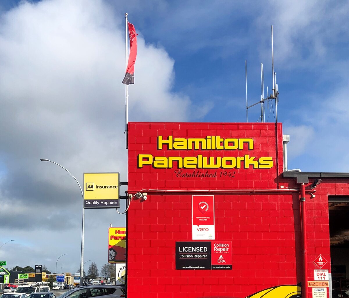Hamilton Panel Works | Panel beaters. Panel beating collision repairs.