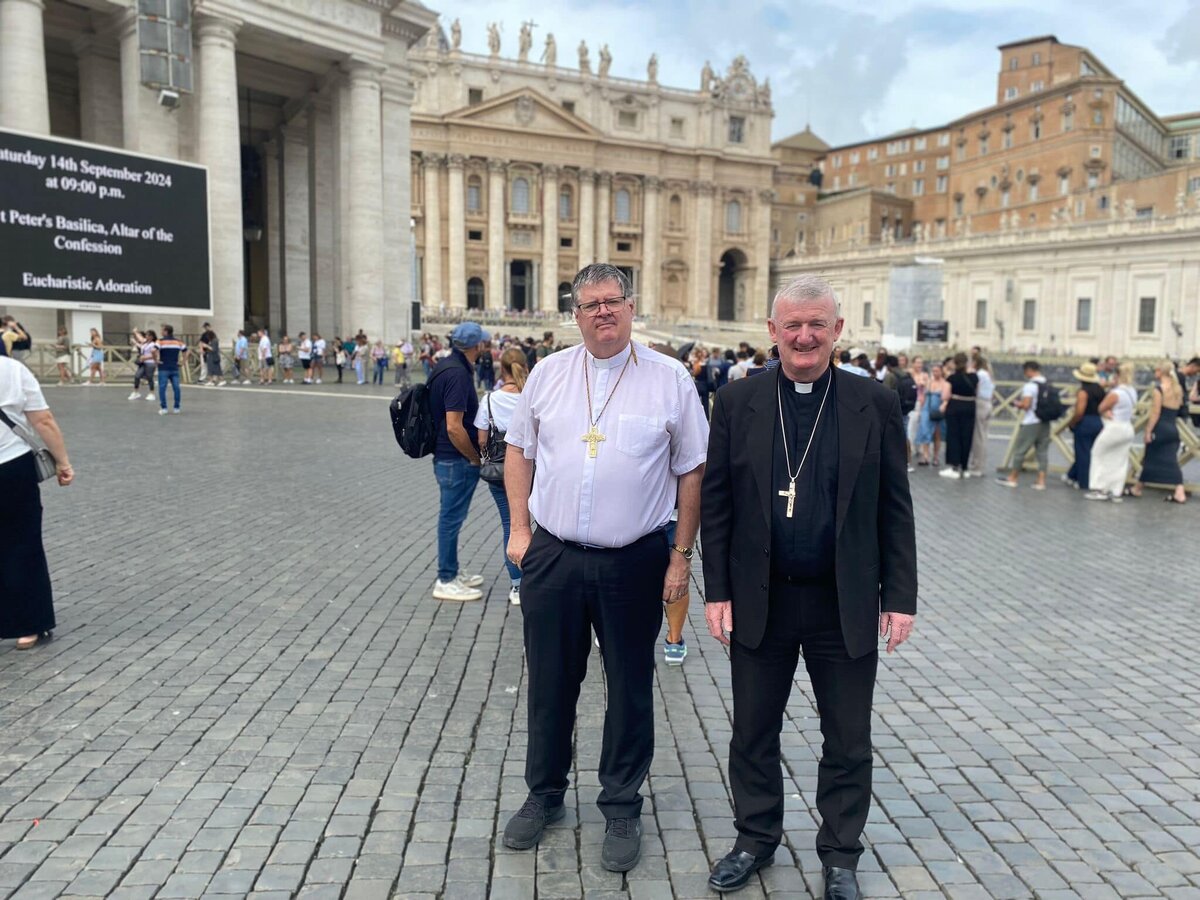 Bishop visits Rome | Catholic Development Fund Hamilton