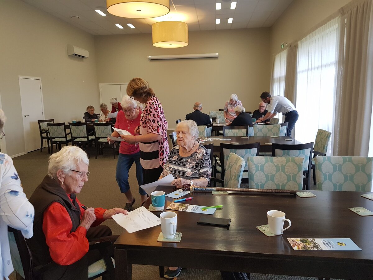 Resthaven Residents Engage in Safety Session | Safer Cambridge Trust