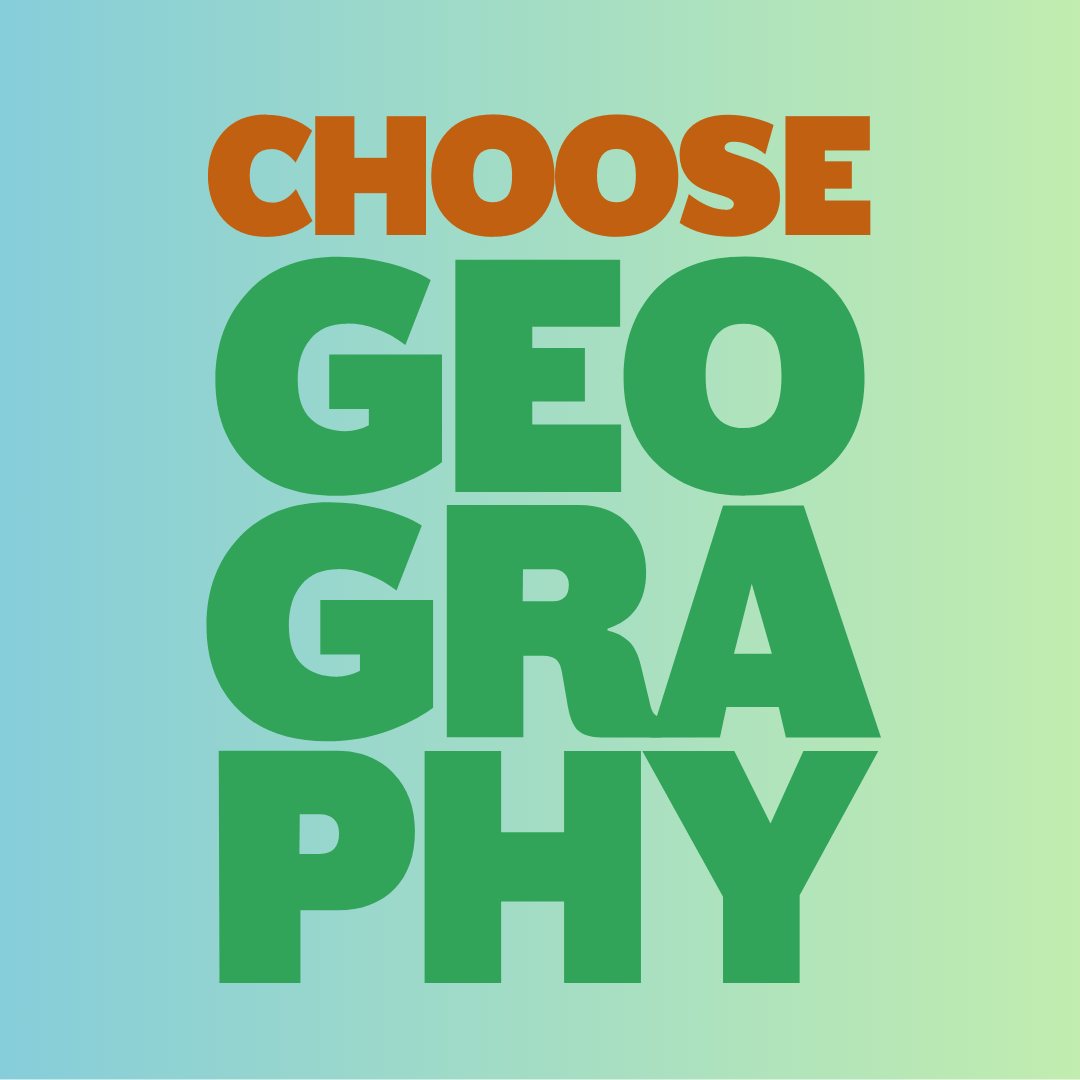 Choose Geography | New Zealand Geographical Society