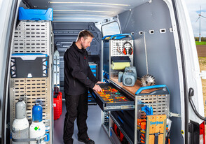 Globelyst4 Van Racking | mySortimo