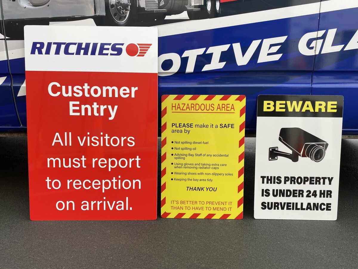 Flat Panel Signage | CG Signage Christchurch