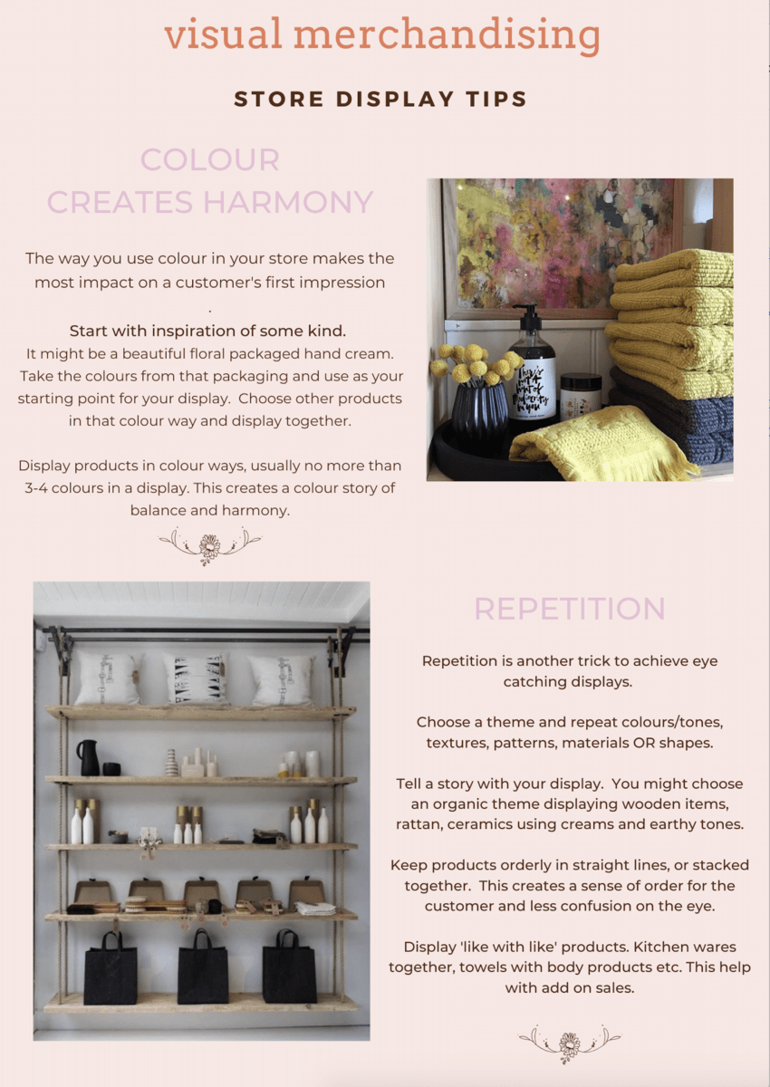 Store Display Tips | Hagen + Co