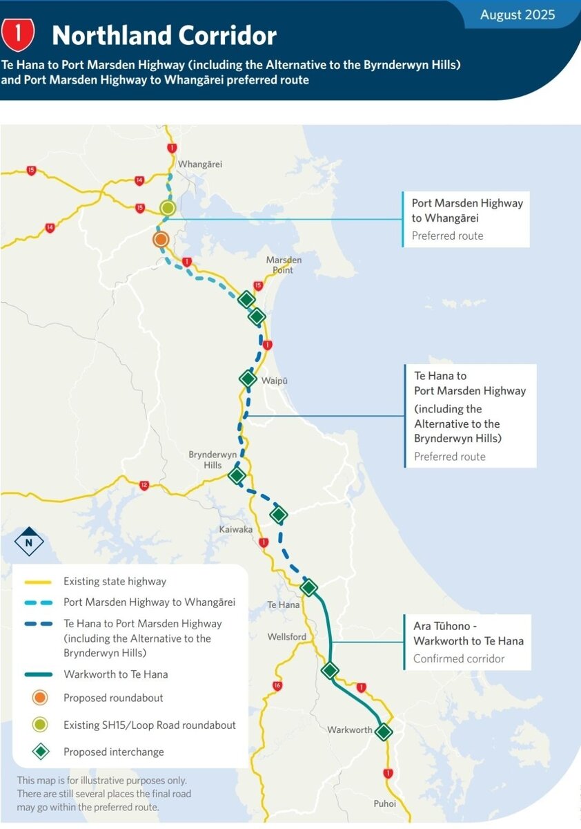 Northern Corridor Route Approved | The Workboot Councillor
