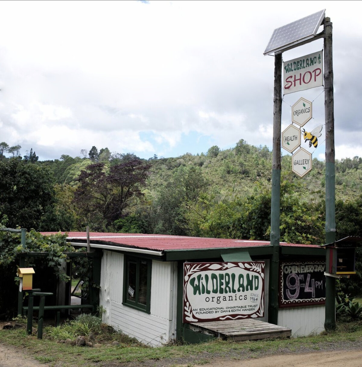 Wilderland, growing Coromandel Organics since 1964.