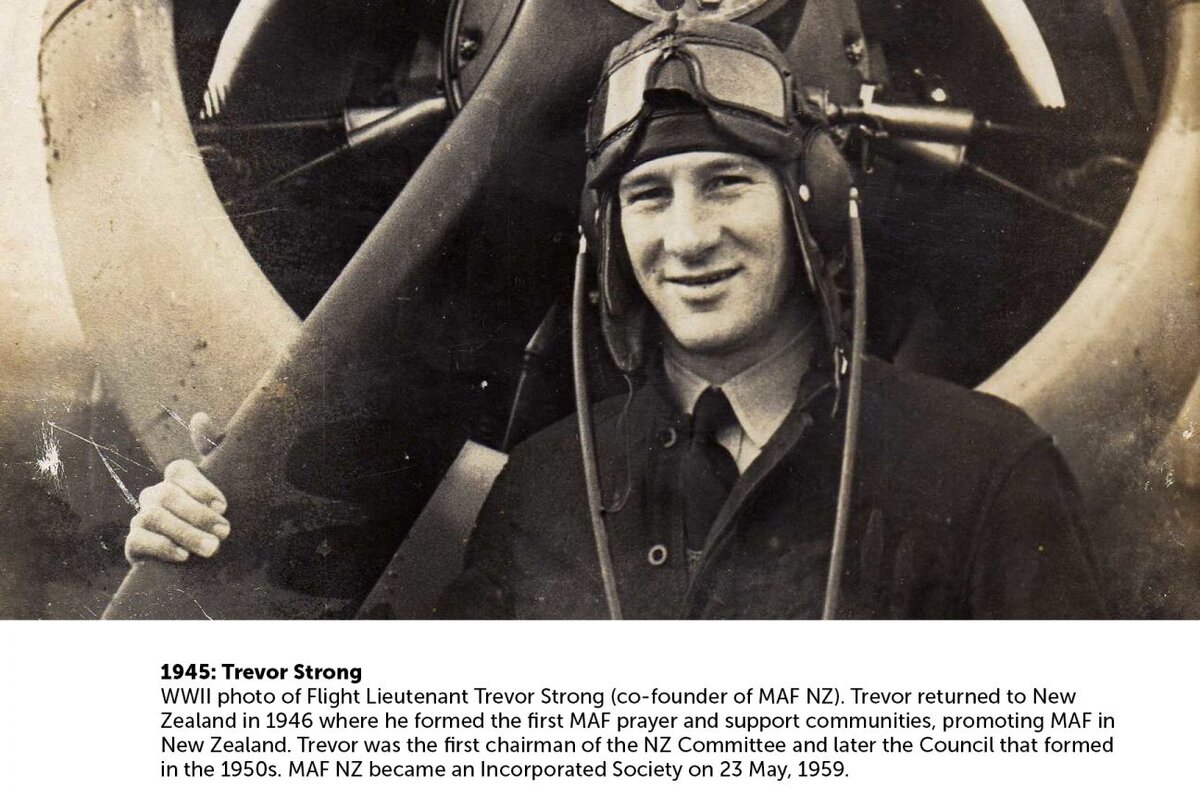Mission Aviation Fellowship | 1945: Trevor Strong