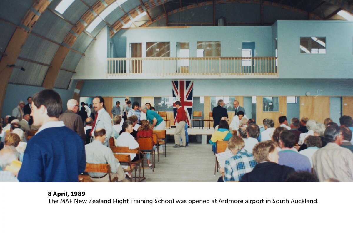 Mission Aviation Fellowship | 1989: MAF Flight School Opens