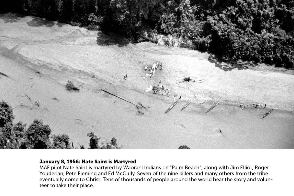 Mission Aviation Fellowship | January 8, 1956: Nate Saint is Martyred