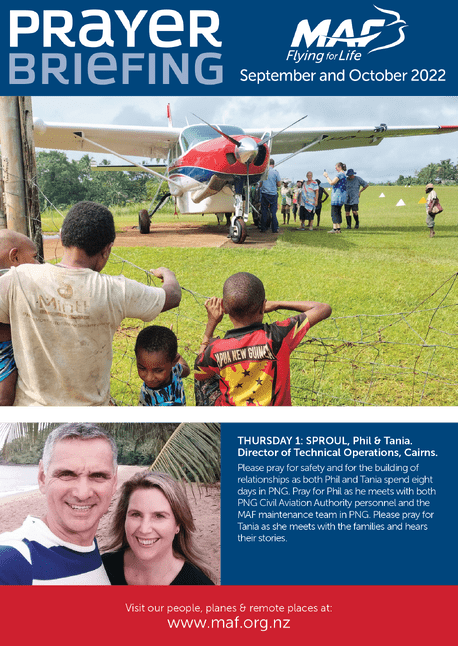 MAF NZ | Flying For Life | MISSION AVIATION FELLOWSHIP | MAFNZ