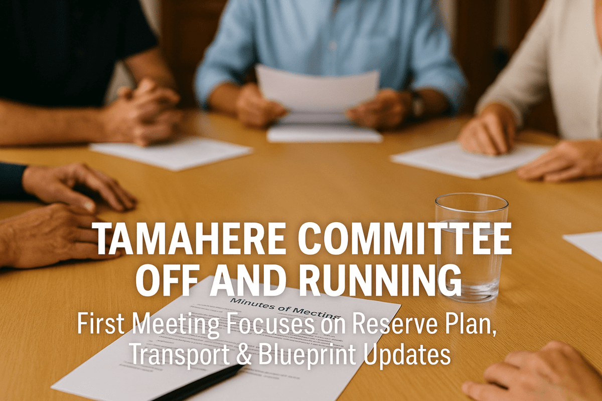 Tamahere Community Committee Hits the Ground Running After Rapid ...