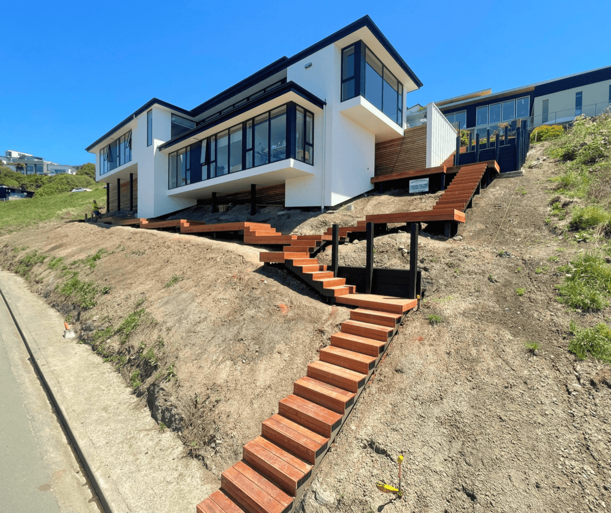 Custom Timber Stairs and Ramps Christchurch | LBP Builder | Southern ...