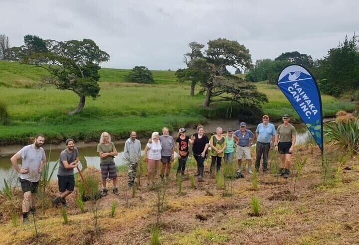 2022 Riverbank Tree Planting | Kaiwaka Can