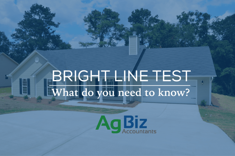 Bright Line Test – What do you need to know? | Evans & Co Accountants ...