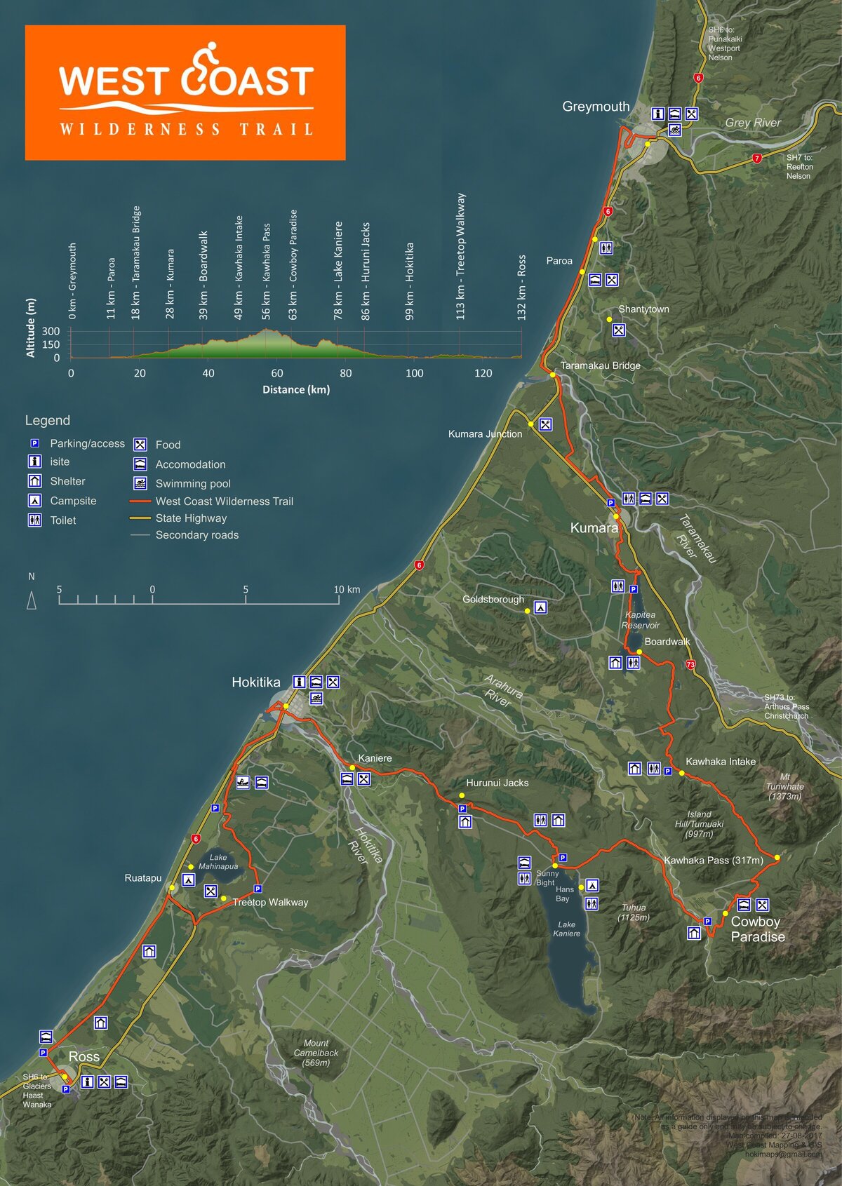 West Coast Wilderness Trail Tour | Pacific CYCLE Tours