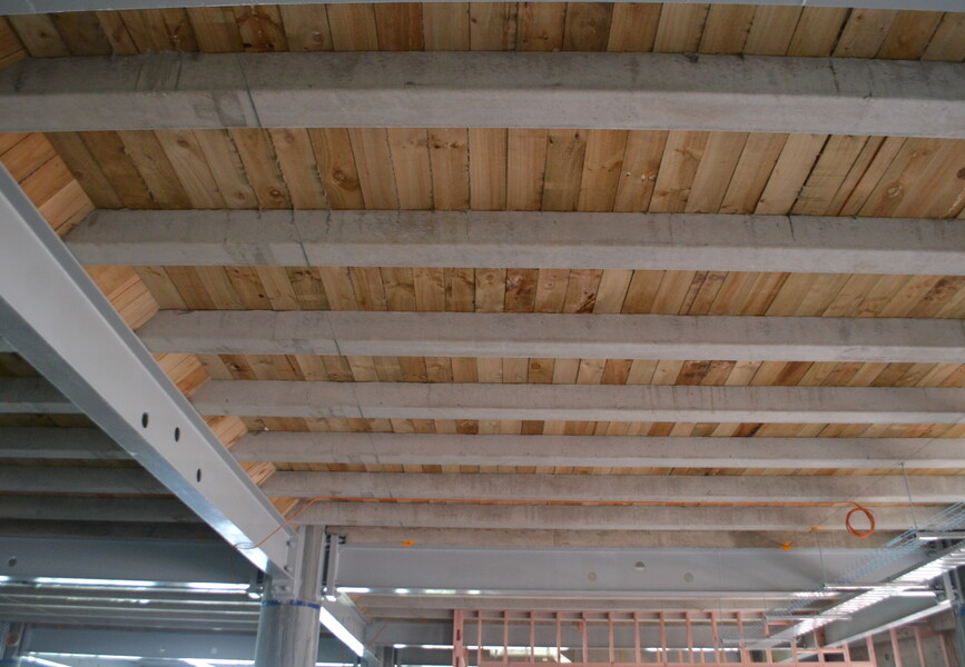 Precast Concrete | Rib & Timber Infill Flooring | Preco
