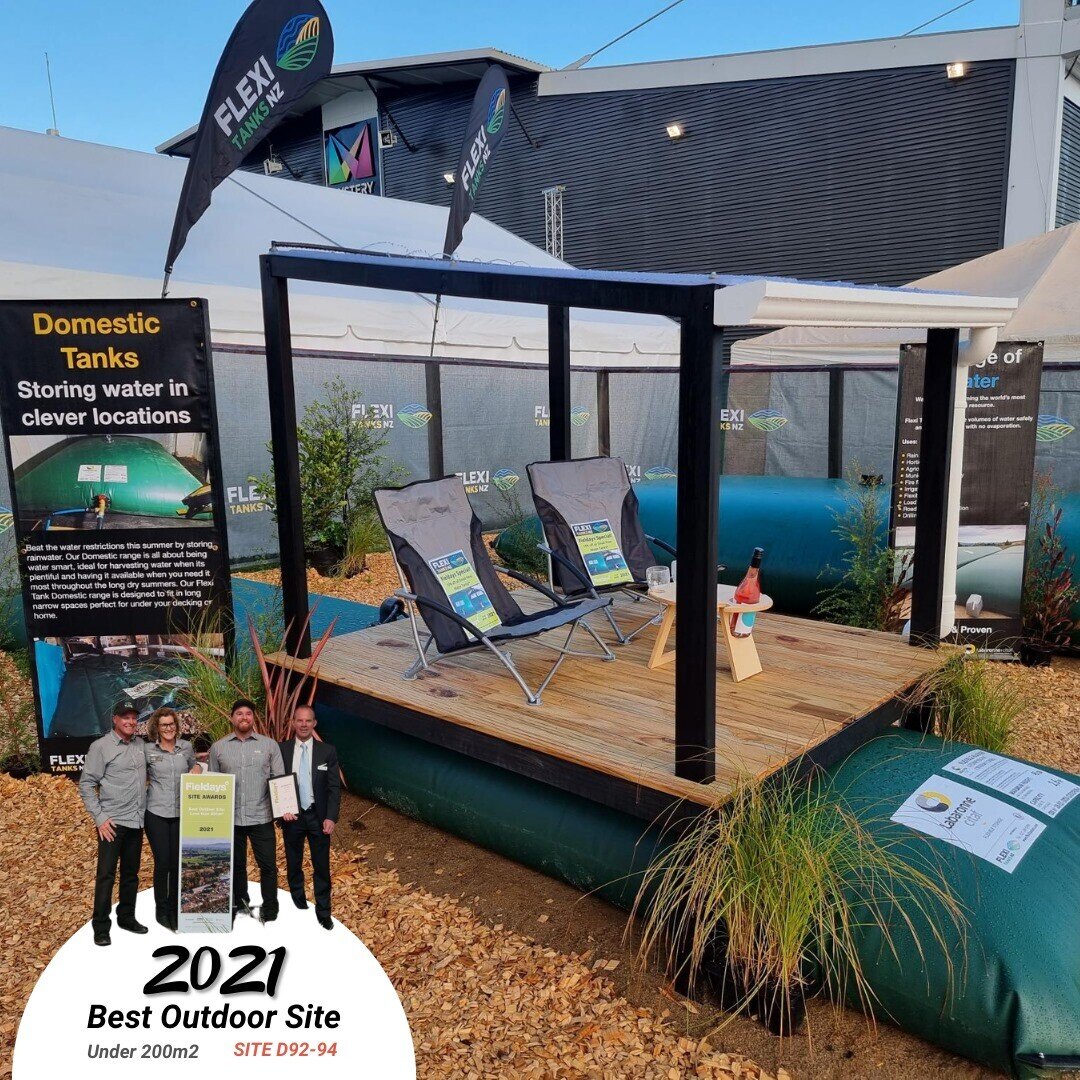 Flexi Tanks | Fieldays 2021 Best Outdoor Site Award