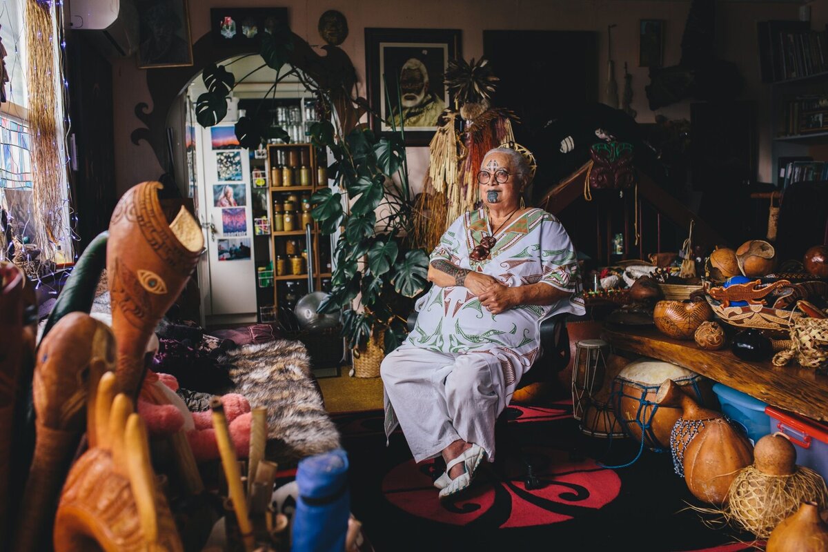 //013 Hinewirangi Kohu-Morgan, tohunga of taonga puoro + survivor ...