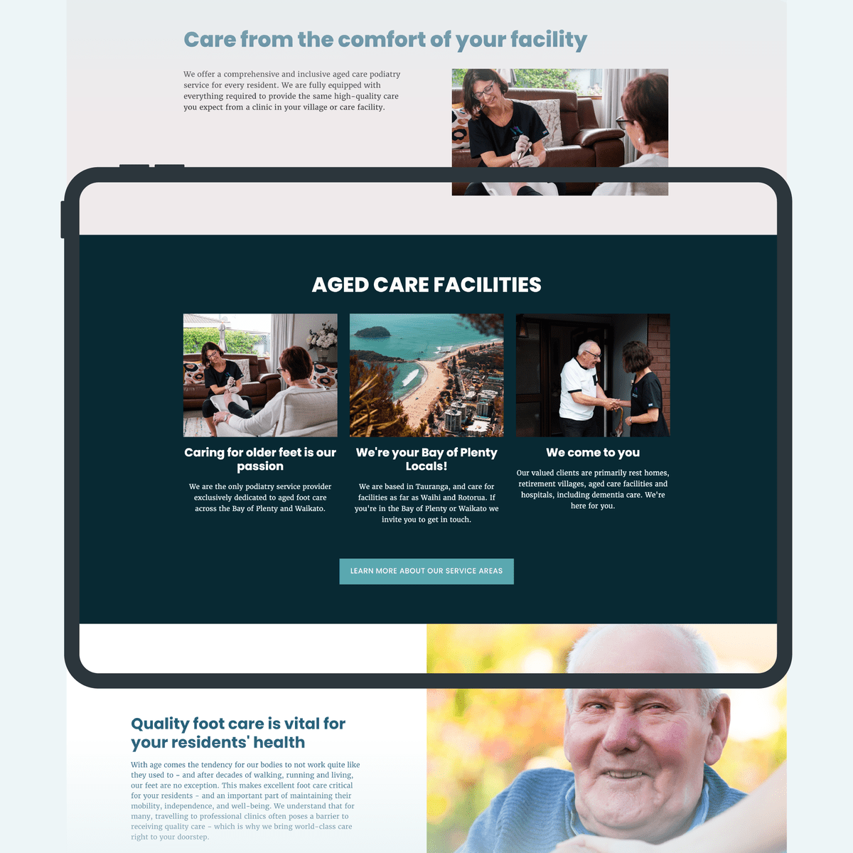 Podiatry Website Design Case Study | Scooch Marketing